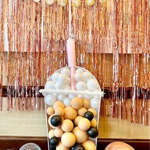 DIY Boba Balloon Workshop, Boba Party Ideas, Bubble Tea Party, Boba ...