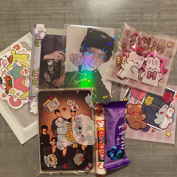 Kpop Box Gift for Kpop Fans Handmade Accesories K-pop Merch - Etsy
