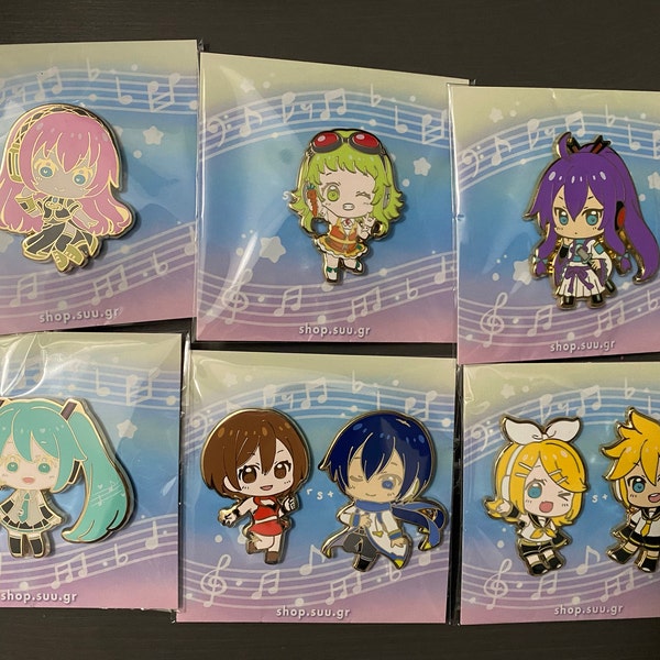 Virtual Vocalist Len Hard Enamel Pin - Etsy