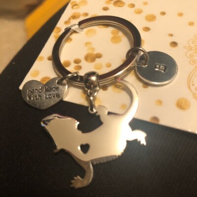Bearded Dragon Keychain Stainless Steel Bearded Dragon Accessories ...