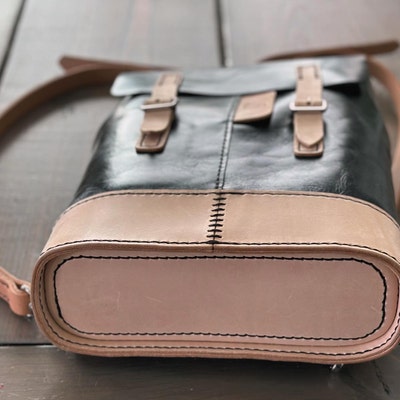 Backpack Pattern Leather DIY Pdf Download Video Tutorial - Etsy