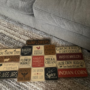 Primitive Country Spring With Bunny 12 Sign - Etsy