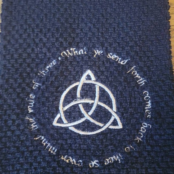 Rule of Three Pagan Machine Embroidery Design for 5x7 Hoop Size ...