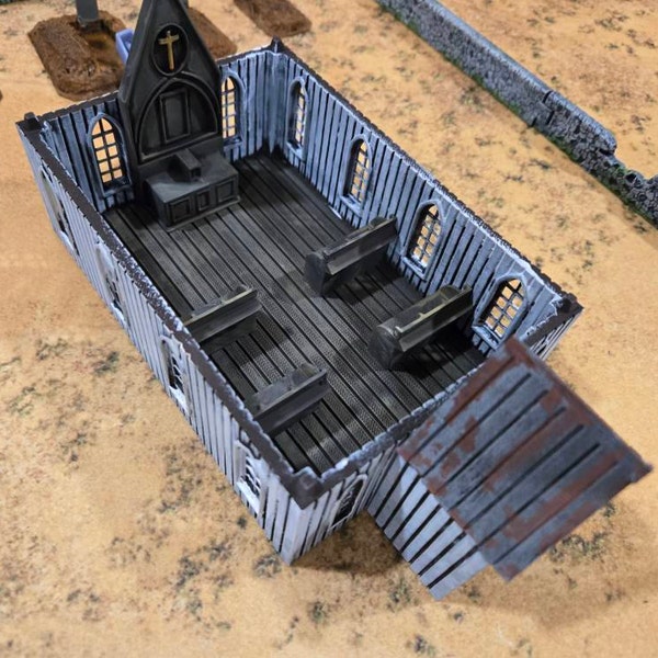 Rubble Building A WW2 Wargaming Terrain. 3D Printed for Bolt Action ...