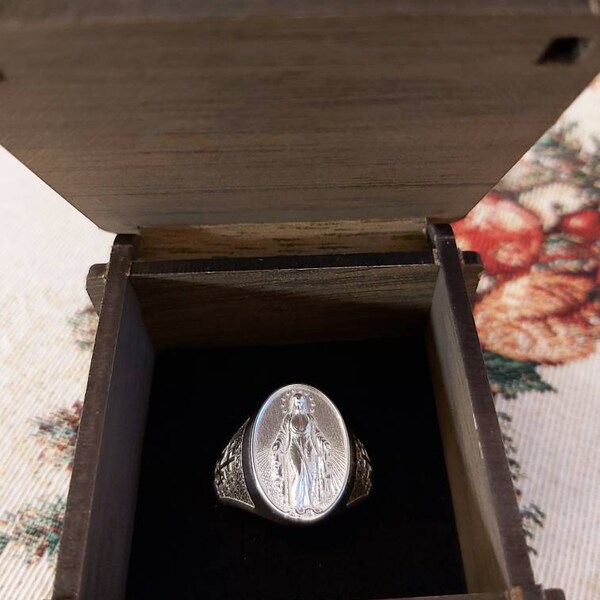 The Seal of Solomon Ring, 925 Sterling Silver Men's Ring, Handmade Ring ...