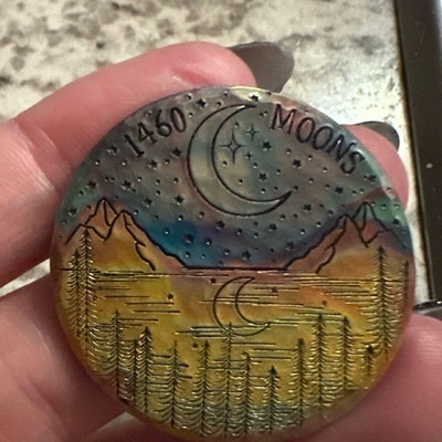 Roman Numeral Date Pocket Token Pocket Coin Love Token - Etsy