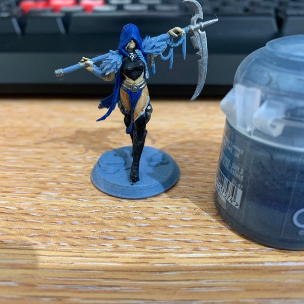 Female Reaper Warlock - Galaad Miniatures - Fantasy Dungeons and ...