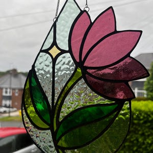 Eclipse Stained Glass Large Panel Pattern. Intermediate Stained Glass ...