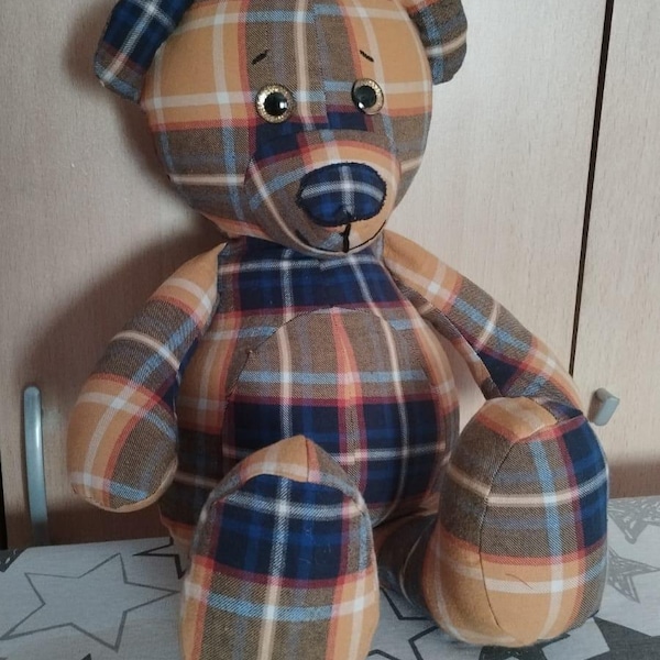 Teddy Bear Sewing Pattern "betsy Bear" (PDF, in English) | Dress Me ...