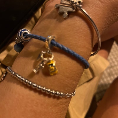 Pandora, Cute Octopus Blue Murano Glass Dangle Charm S925ALE 791694C01 ...