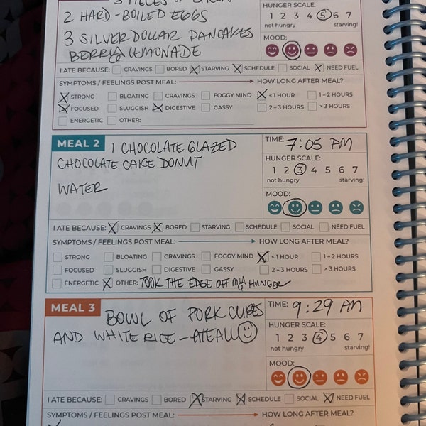 100 Calorie Digital Food Calcuations Chart - for Nutrition Food Journal ...