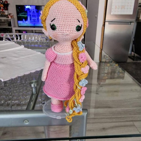 Crochet Pattern Rapunzel (english Pattern) - Etsy