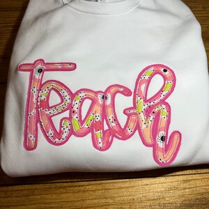 S a I N T Double Stack Team Applique Design Hand Lettered - Etsy