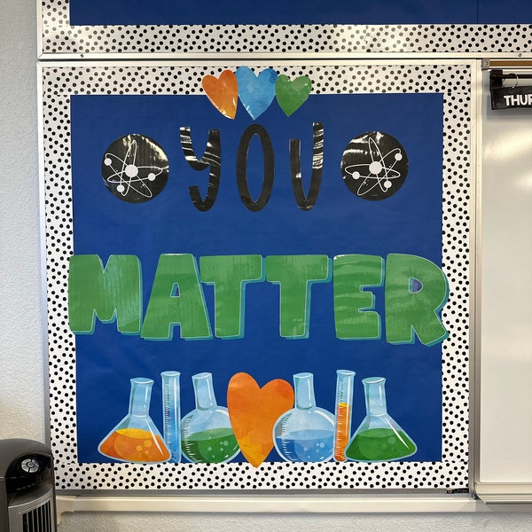 Science Bulletin Board Ideas Classroom Door Decor Chemistry Classroom ...