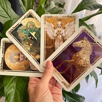 Tarot Deck, Tarot Cards With Guidebook, Indie Tarot Cards, Unique ...