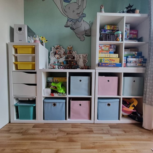Kallax Insert for 3 Boxes / Compatible With IKEA Trofast / Storage for ...
