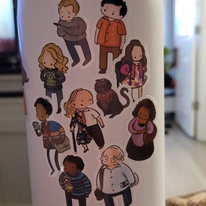 Community TV Show Art Print 5 X 5 the Study Group Greendale Seven ...