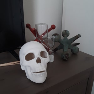 Human Skull, Ceramic Skull, Unfinished Skull, Ready to Paint, Ceramic ...