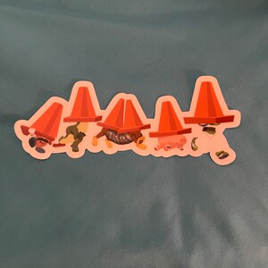 Toys Crossing Peeker Car Decal/ Toy Story Pixar Peekaboo Window Bumper ...