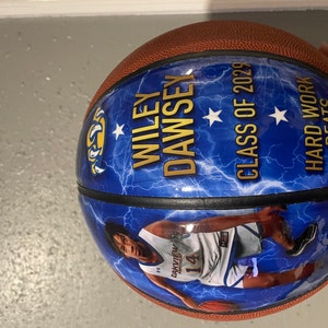Customized Basketball-perfect for High School Senior Gift, Athletic ...