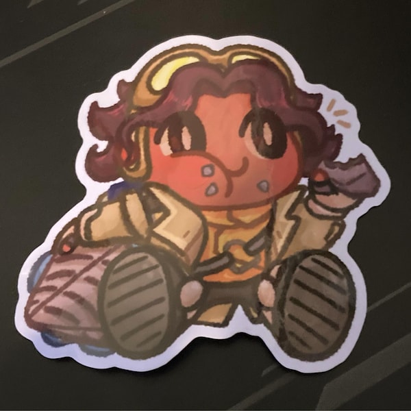 Arson Worm Sticker - Etsy