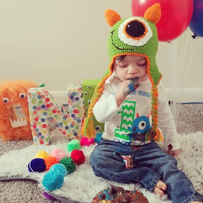 Monster Birthday Party, Monster Birthday Outfit Boy, Boy First Birthday ...