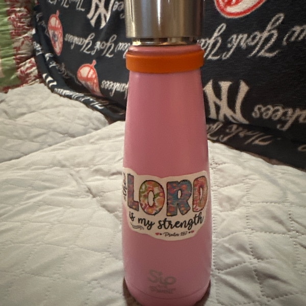The Lord is My Strength Sticker, Bible Sticker Pack, Faith Stickers ...
