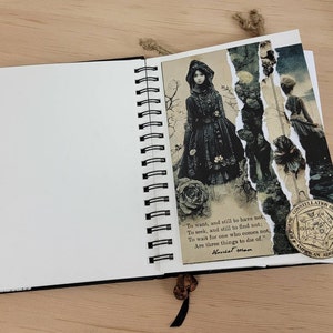 Victorian Goth Junk Journal Kit Digital Download Gothic Junk - Etsy