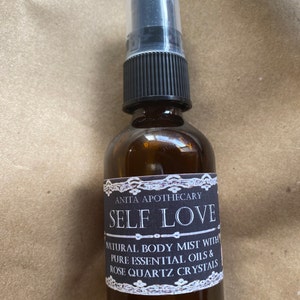Enchanted Rose Beauty Mist Anita Apothecary Rose Oil Rose | Etsy