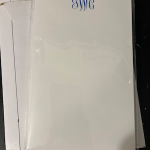 Personalized Writing Pad Classic Notepad Design Custom Stationery ...