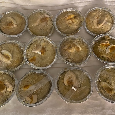 1/2 Dozen Bibingka Rice Galapong Topped With Salted Egg and - Etsy