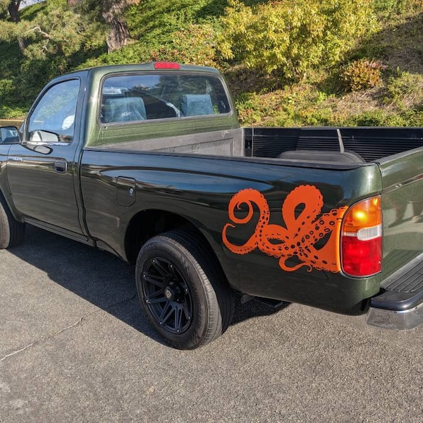 Octopus Car Wall Decal Van Tentacles Decal Car Stickers Van Custom ...