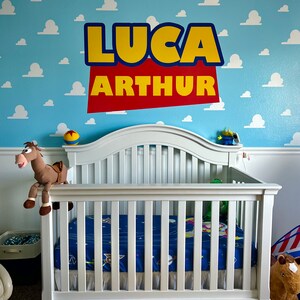 Toy Story Inspired Decalgame Room Decal Toy Story Decal Toy - Etsy