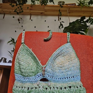 Beginner Friendly CROCHET PATTERN Deep-v Cami Top Pattern Crochet PDF ...