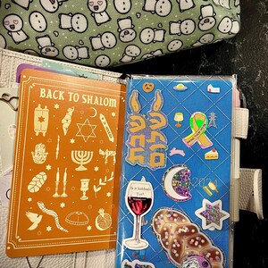 Shabbat Shalom Jewish Holographic Sticker, Judaism, Challah, Kiddush ...