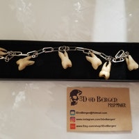 Strangers From Hell Human Teeth Bracelet Replica Prop Oddity Weird ...