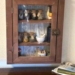 Spice Cabinet, Knick Knack Cabinet. - Etsy