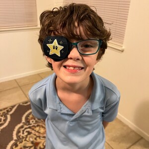 Eyeglass Eye Patch child Miss Mouse - Etsy