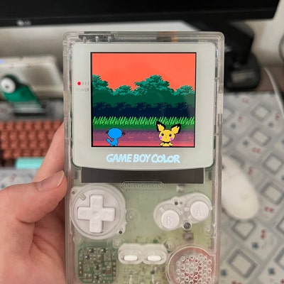 The Latest Tech Gameboy Color GBC Black Shell logo Color Can - Etsy