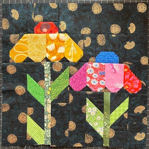 Set of 3 Game Night Quilt Block Patterns: Game Pieces, Ace of Spades ...