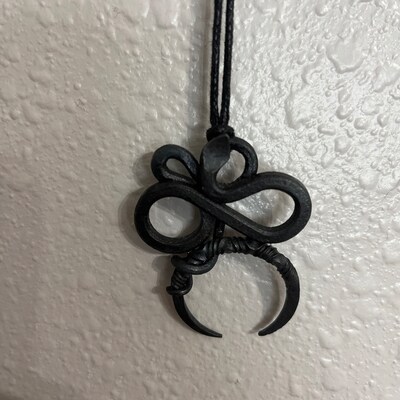 Hand Forged Troll Cross Pendant, Viking Jewelry, Norse, Pagan Pendant ...