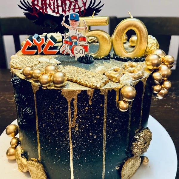 3d Printed Personalized Metal Rock Name Plate I 70s 80s I Desk Sign I ...