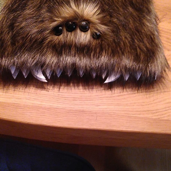 Furry Brown Monster Laptop Sleeve - Etsy