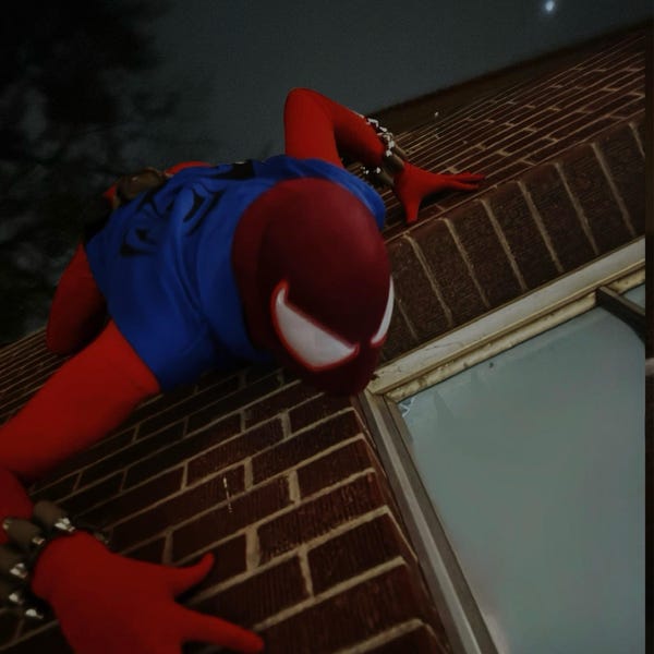 Customized Ben Reily Scarlet Spiderman Mask,with Faceshell and Lenses ...