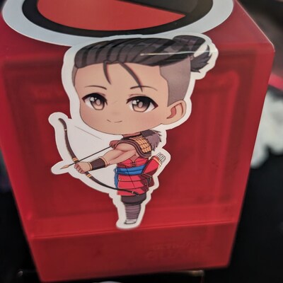 Chibi Sheoldred, Whispering One Sticker Inspired by Magic the Gathering ...