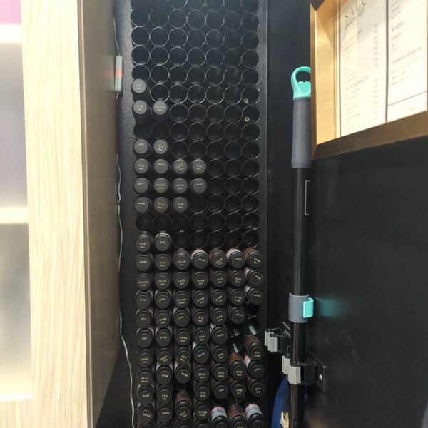 Redken Shades EQ Wall Mount Hair Color Organizer - Heavy Duty Bottle ...