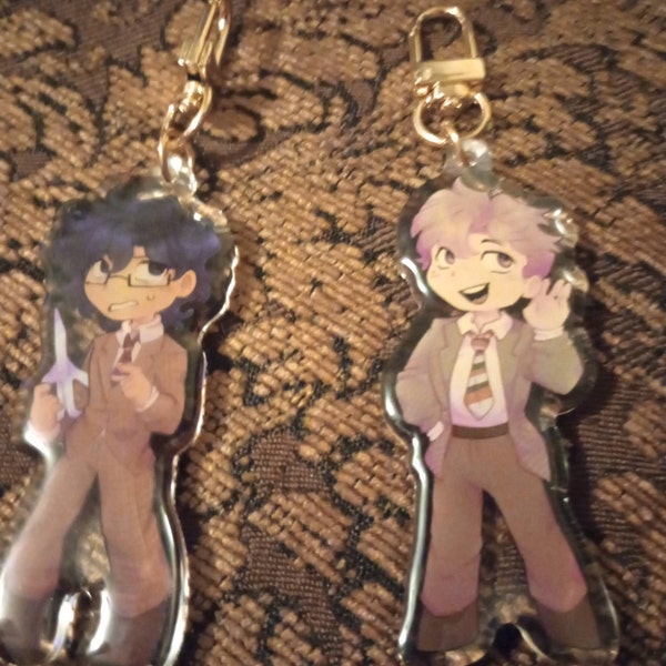 Fanmade Deadplate Demon AU Print Stickers - Etsy