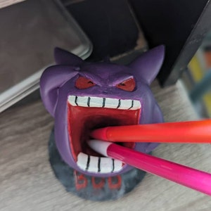 Gengar Pen Holder 3D STL - Etsy