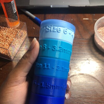 Bead Sorter / Sifter for Seed Beads. Customizable, 3d Printed. - Etsy