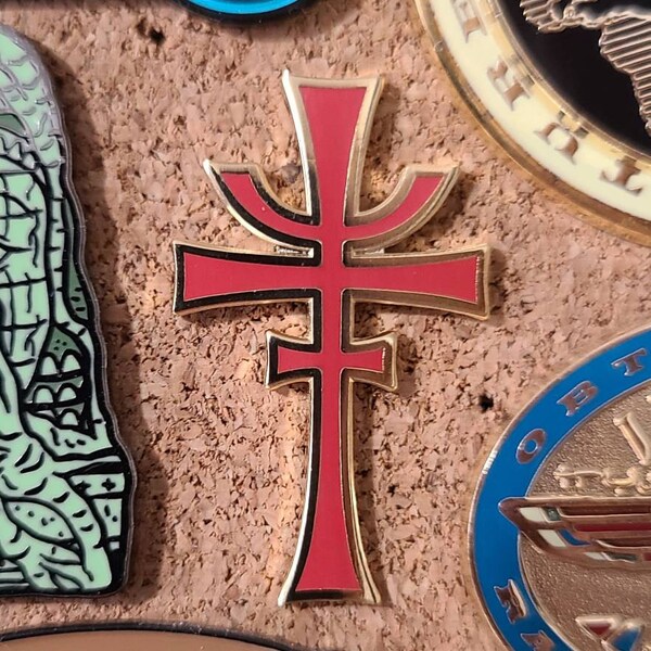 Brotherhood of the Cruciform Sword Enamel Pin. Perfect for Adventurers ...